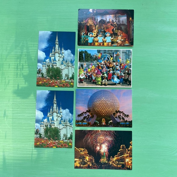 Disney | Other | Vintage Walt Disney World Postcards | Poshmark